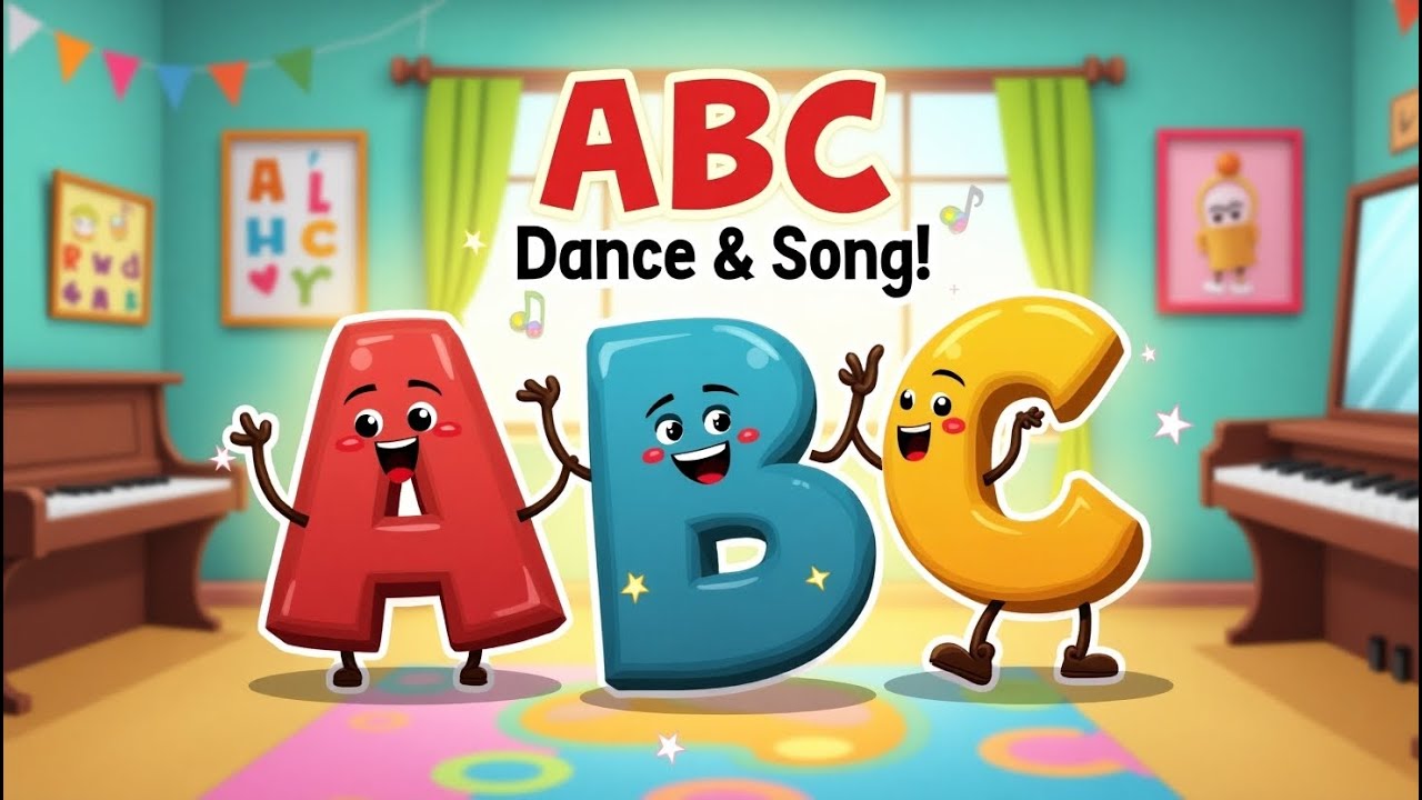 Alphabet Super Squad 🚀 | ABC Dance & Sing Song for Kids | JollyTunes ...