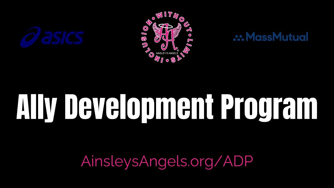 Ainsley's Angels Ally Development Program - YouTube