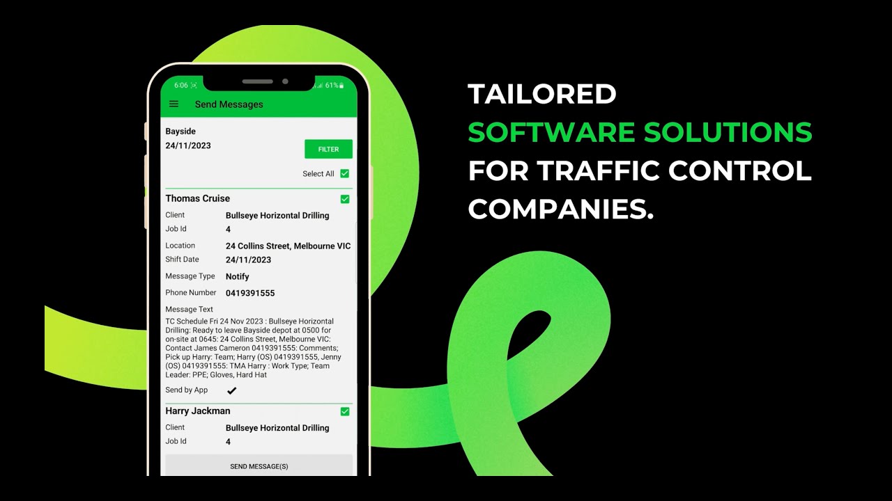 Trafftrak I Traffic Control Scheduling - YouTube