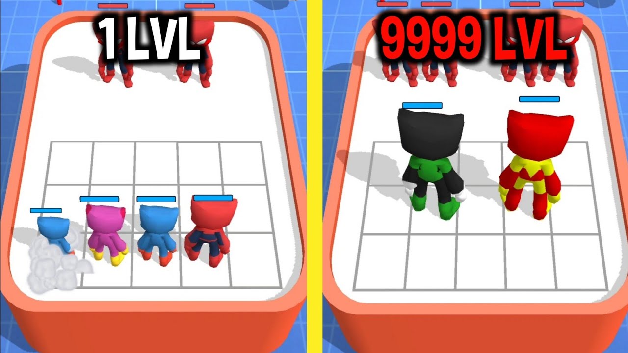MAX LEVEL in Merge Master Monster Fusion Game - YouTube