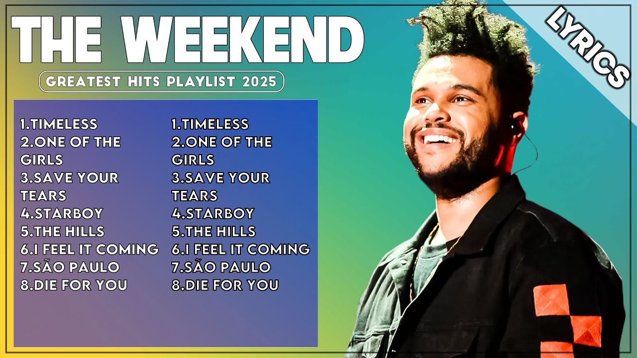 THE WEEKND ~ PLAYLIST 🌿 TOP SONGS THE WEEKND 2025 🌿 TOP GREATEST SONGS ...