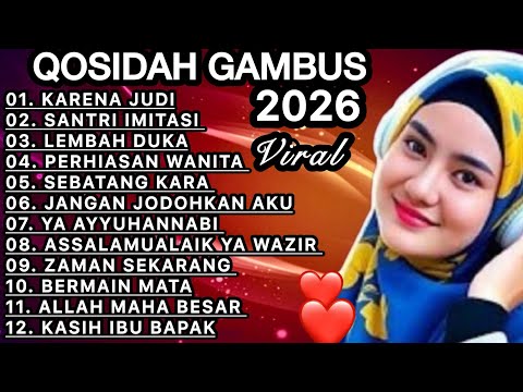 KOLEKSI TERMAHALL QOSIDAH GAMBUS  MODERN ‼️MERDU PENYEJUK HATI ♥️ ADEM ENAK DIDENGAR SEDUNIA 