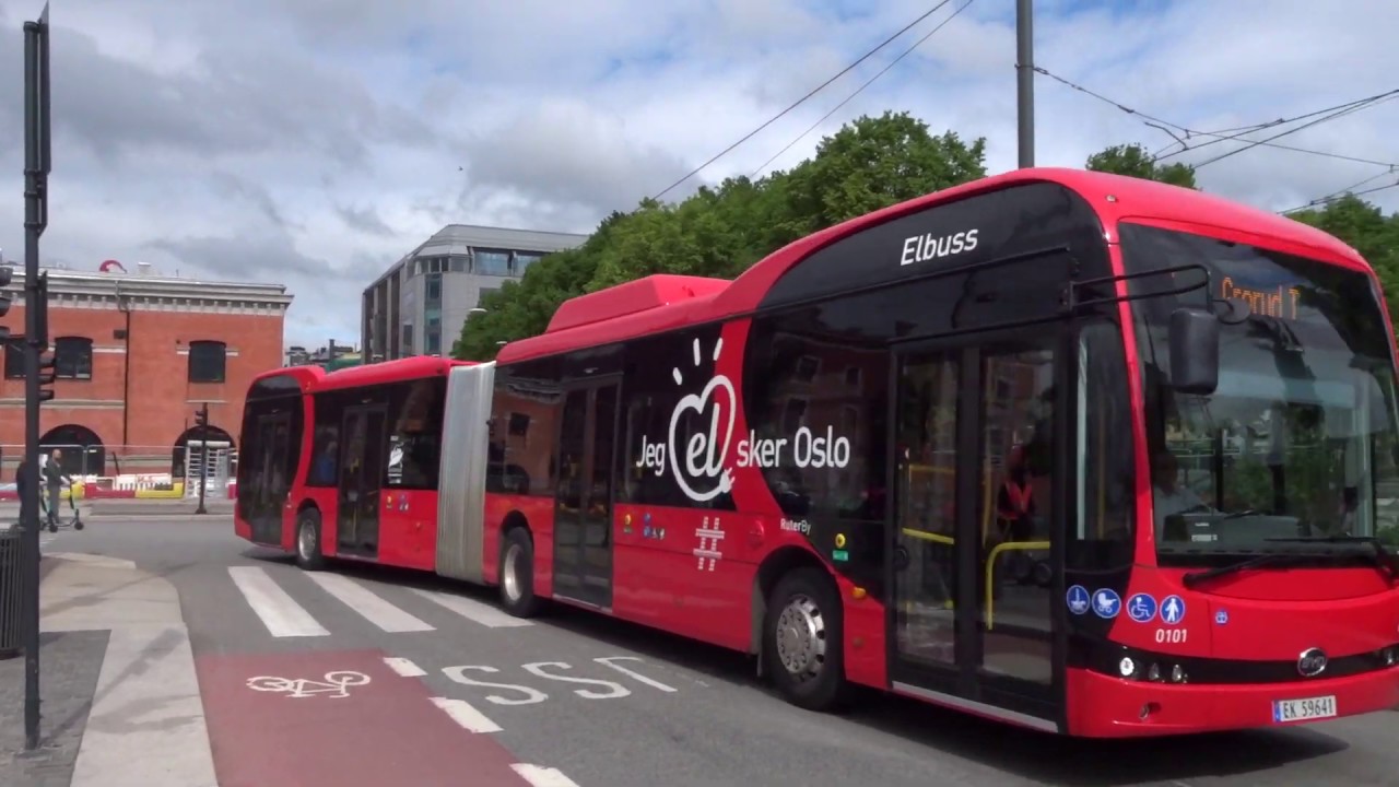 Ruter Bus: Grorud T bound K11 0101 Rt.31 at Tollboden - YouTube