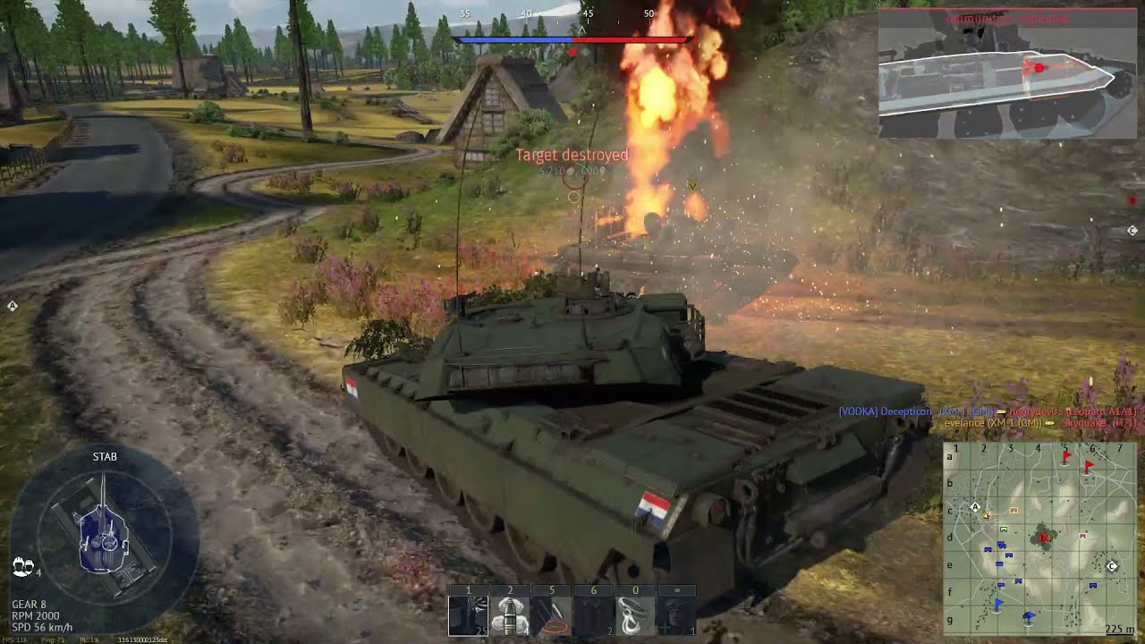 War Thunder | USA BR 9.3 Gameplay | XM-1 and A4E Early | Beast Combo ...