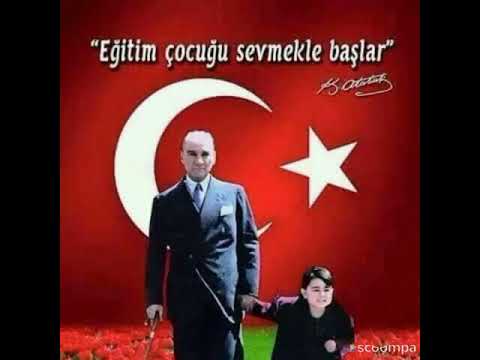 Talat paşa ortaokulu 10 Kasım Atatürk'ü anma günü