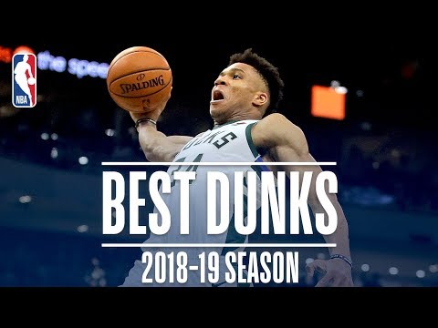 Giannis Antetokounmpo's Best Dunks | 2018-2019 NBA Season | #NBADunkWeek