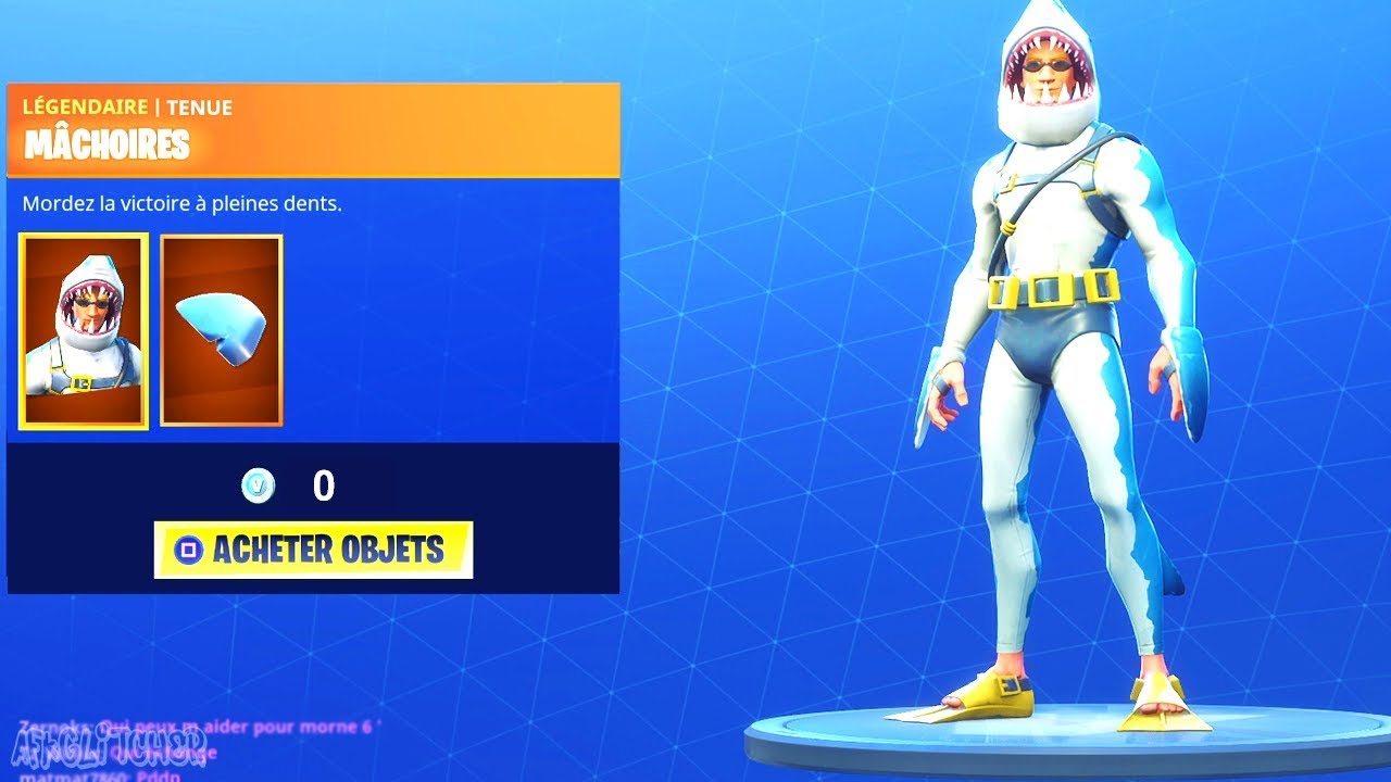 NOUVEAU SKIN "MÂCHOIRES" ! NEW CHOMP SR. SKIN (Fortnite Battle Royale ...