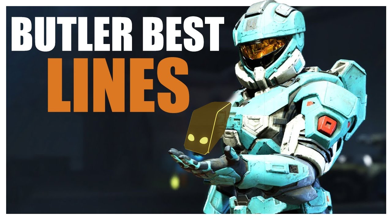 Butler's best dialog lines in Halo Infinite - YouTube