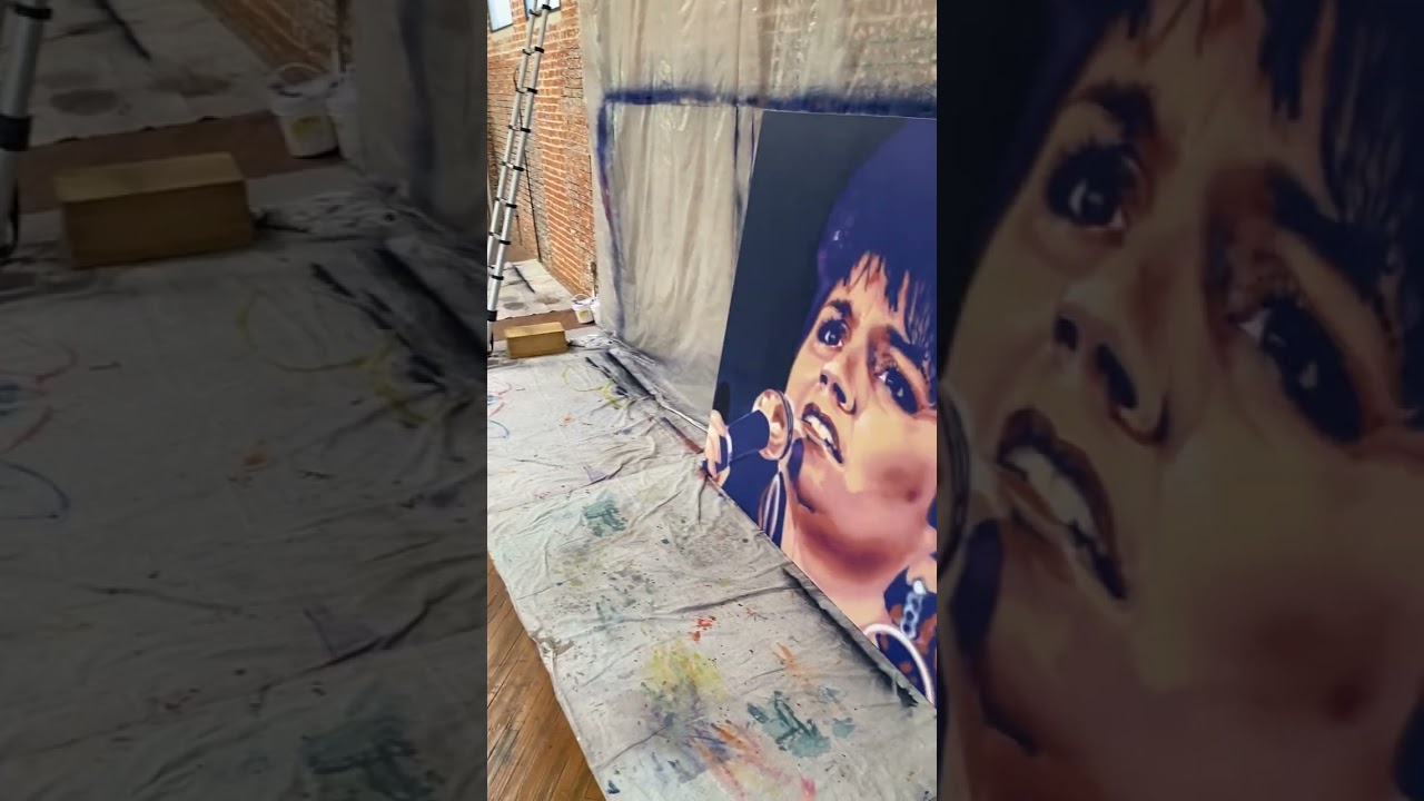 Created by artist Rock ‘‘CYFI’’ Martinez for the Linda Ronstadt Music ...