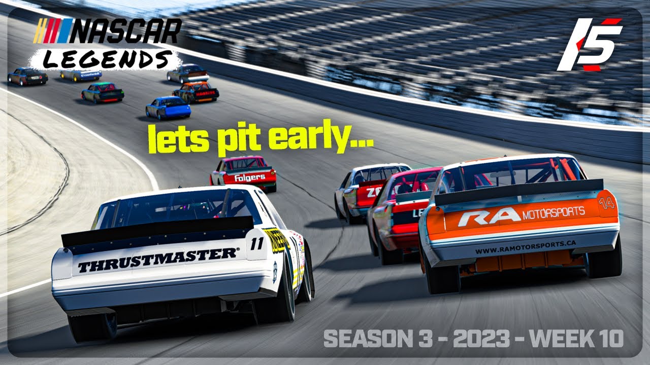 1987 NASCAR Legends - Atlanta - iRacing NASCAR - YouTube