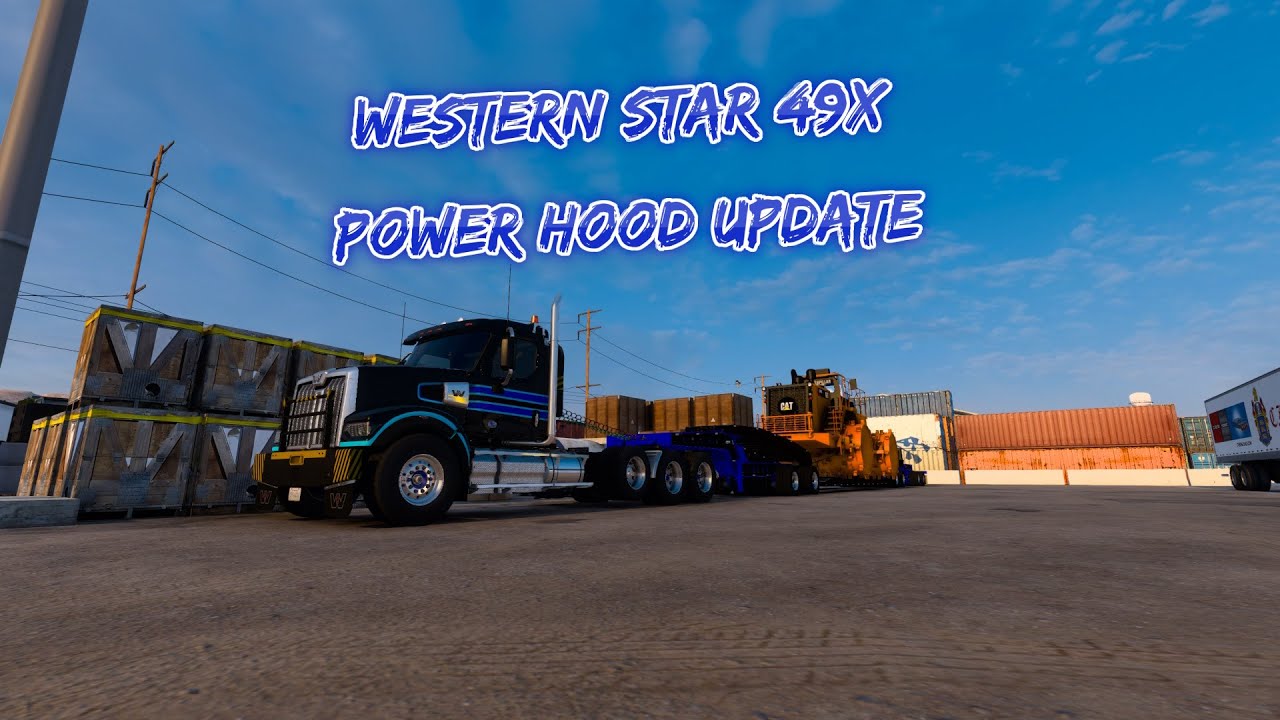 Western Star 49X Power Hood Update - YouTube