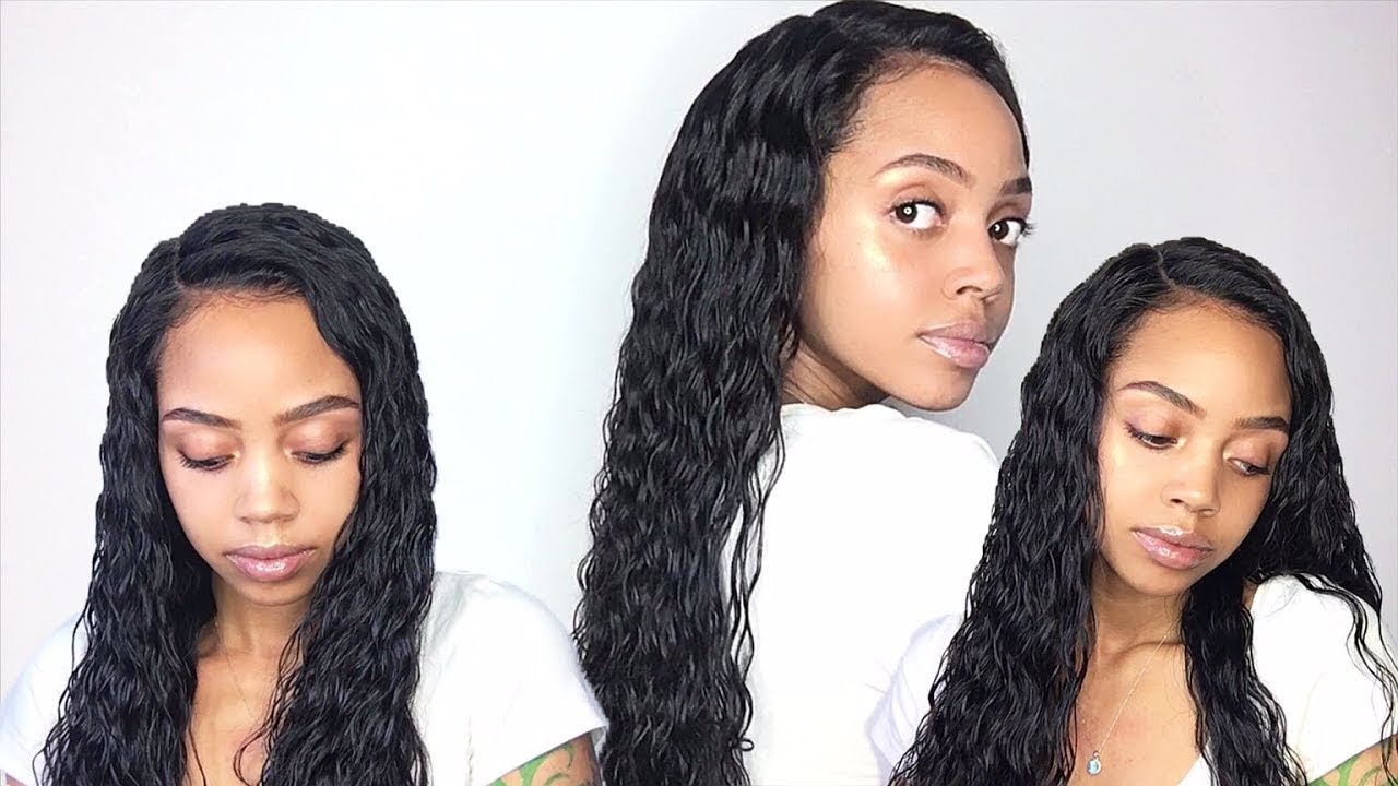 My First 360 Lace Wig Wet & Wavy Human Hair Wig|PREMIER LACE WIGS - YouTube