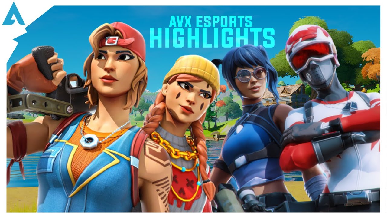 avx Esports Fortnite Highlights #1 - YouTube