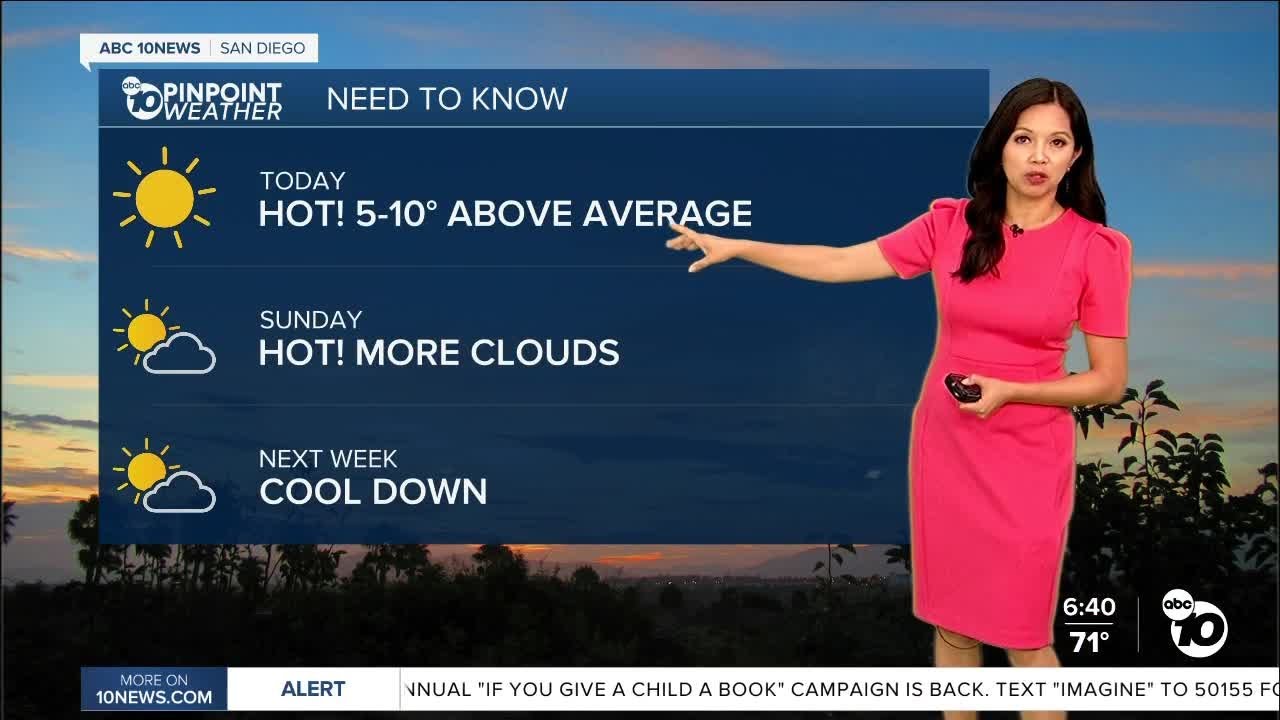 ABC 10News Pinpoint Weather for Sat. Sept. 9, 2023 - YouTube