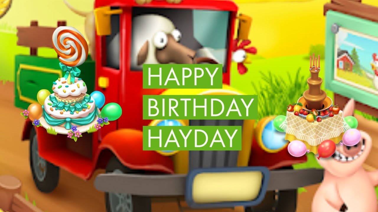 HAPPY BIRTHDAY HAY DAY! (Livestream, Dutch and English). - YouTube