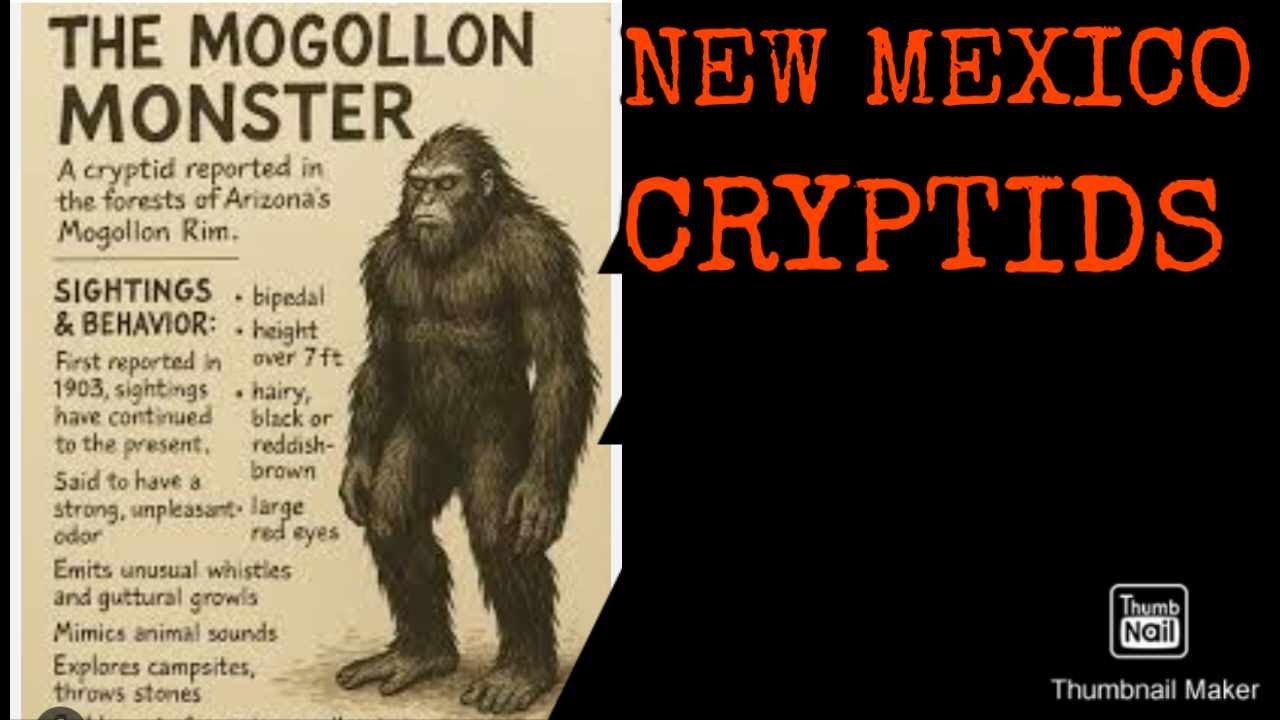 NEW MEXICO CRYPTIDS!! ( WOW) - YouTube