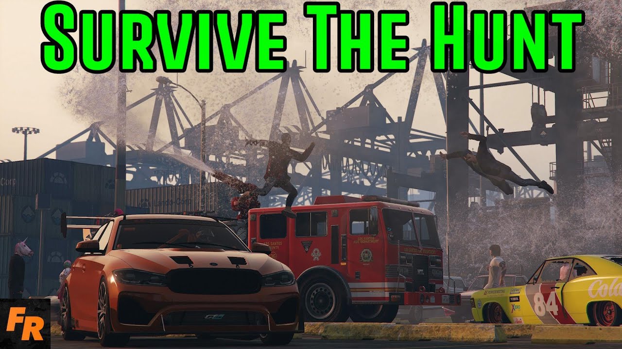 Gta 5 Challenge - Survive The Hunt #58 FT Neilogical - YouTube