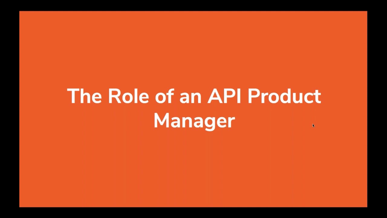 API Products The Role of an API Product Manager, WSO2 Webinar - YouTube