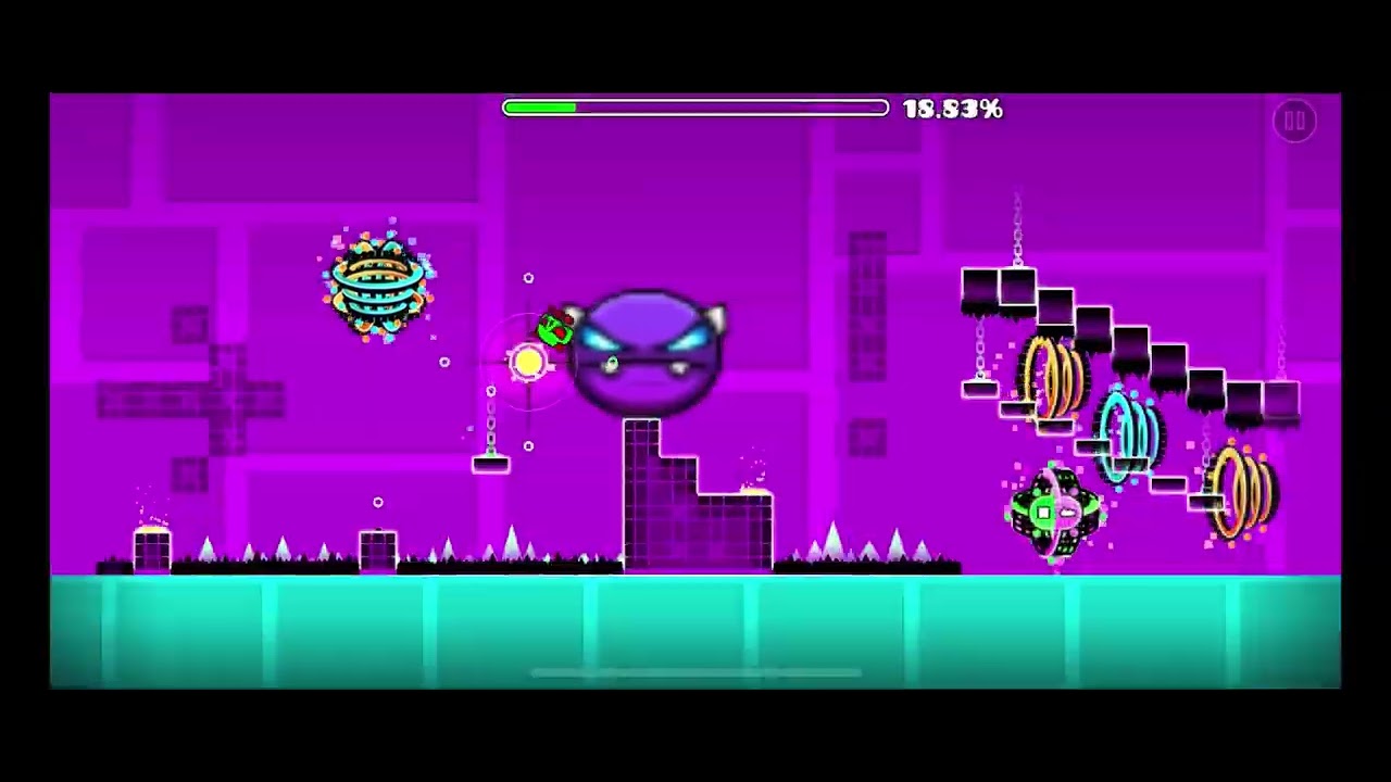 All lobotomy levels in geometry dash - YouTube
