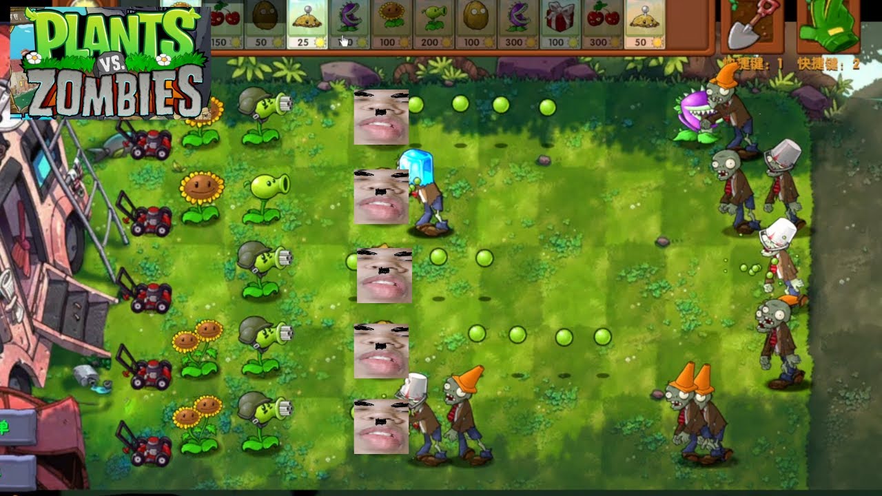 Melawan Zombie memakai Tanaman Sikma - Plant vs Zombies Fusion ...