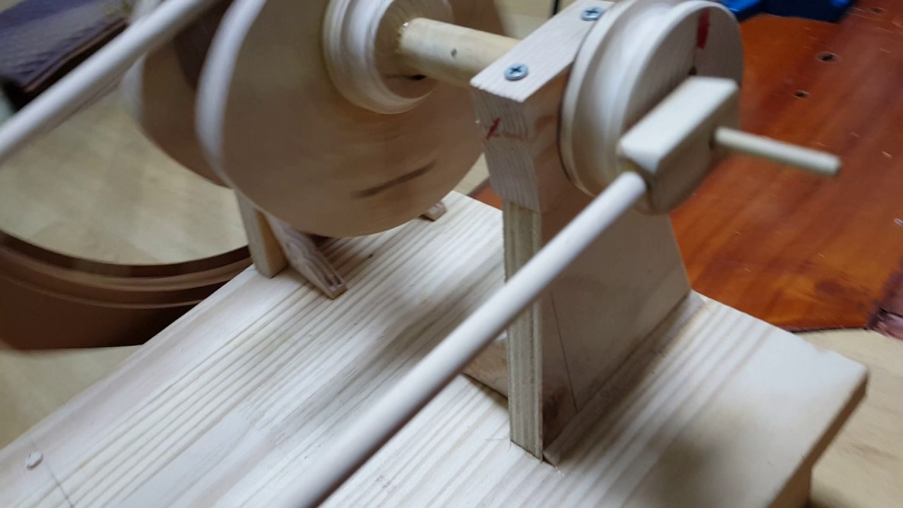 Wooden Air Engine - YouTube