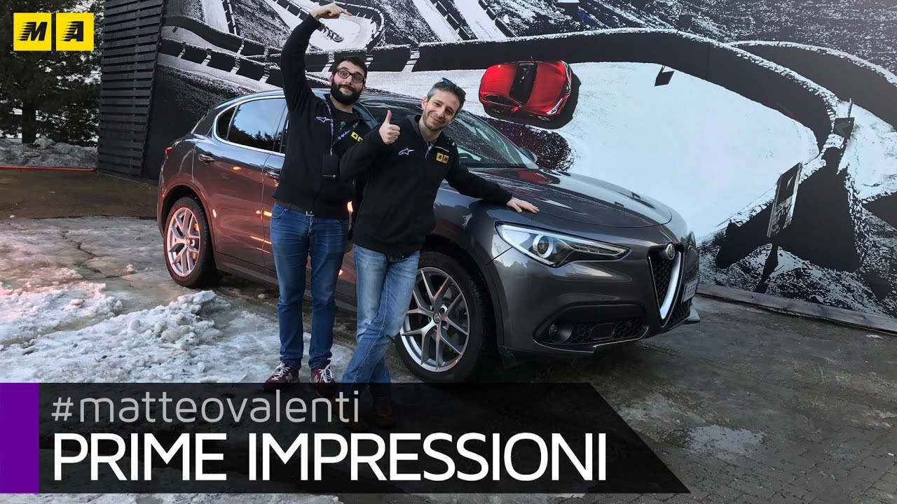 Alfa Romeo STELVIO piacere di guida TOP | Primo test [ENGLISH SUB ...