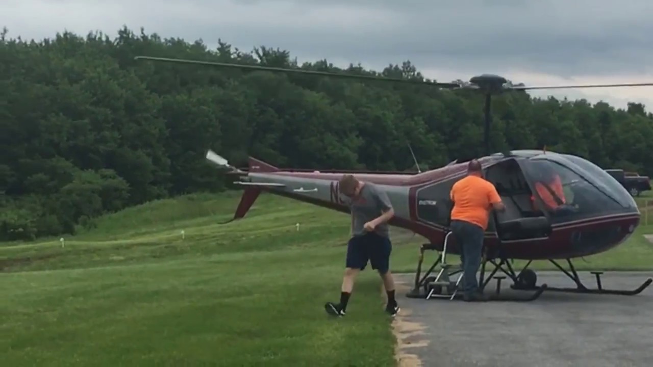 Helicopter Flight Indiana PA - YouTube