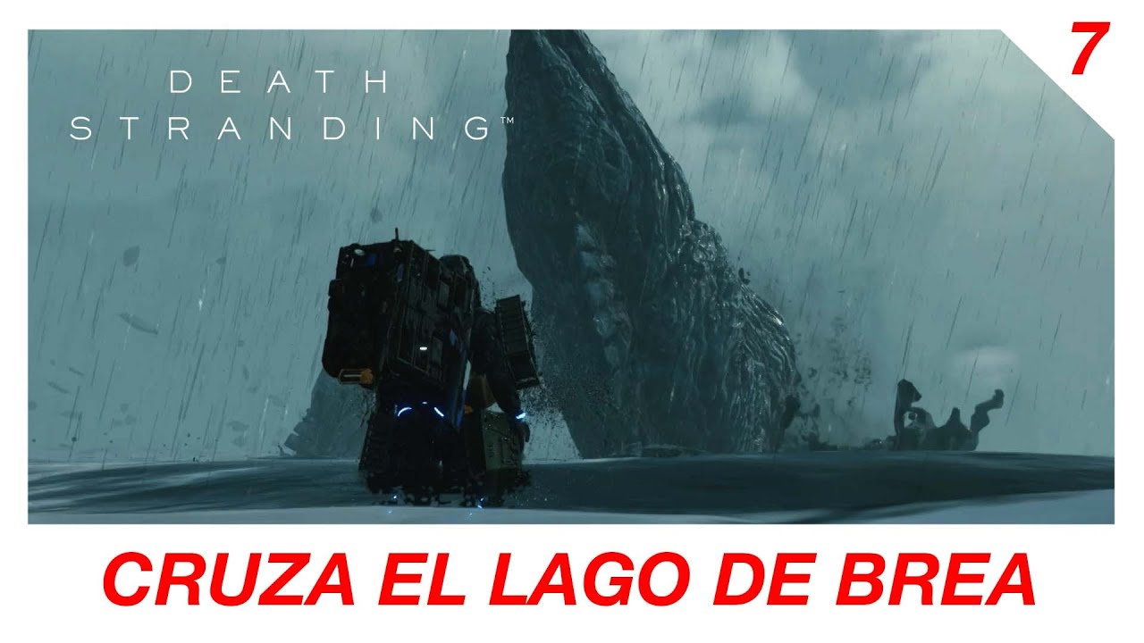 ¿Cómo cruzar el lago de brea? / Death Stranding - YouTube