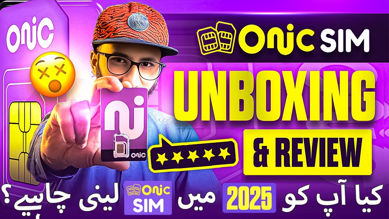 Don’t Buy ONIC Sim in Pakistan? - ONIC Sim Unboxing & Full Review 📦 ...