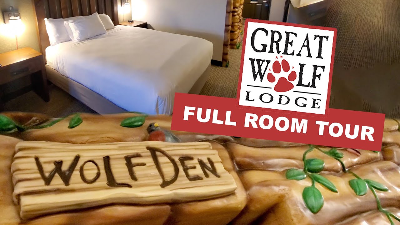GREAT WOLF LODGE WOLF DEN CABIN in Grapevine, Texas - FULL TOUR 2024 ...