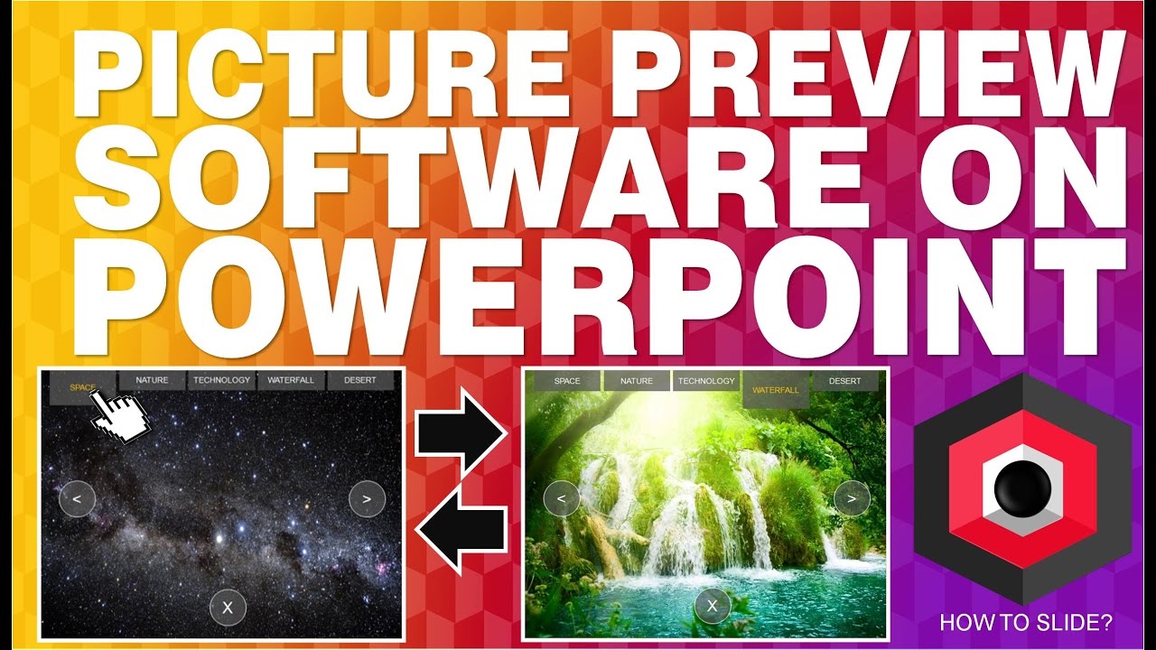 How to make a Picture Preview Software on PowerPoint | HYPERLINK ...