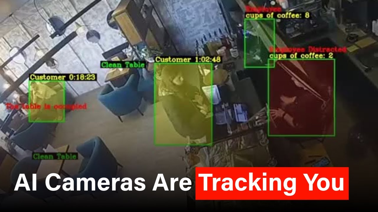 AI Cameras Are Tracking You In Coffee Shops - Neurospot - YouTube
