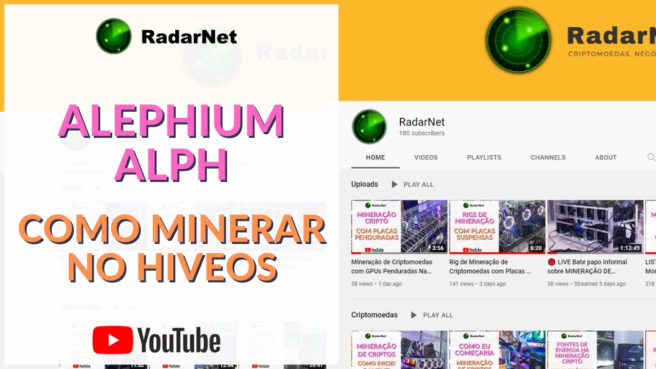 Como Minerar Alephium ALPH Configuração de Wallet e Pool no HiveOS RN31 ...