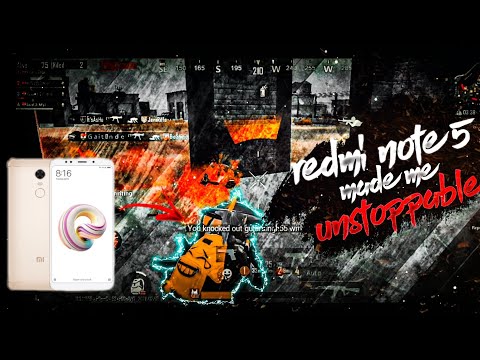 REDMI NOTE 5 PUBG | SMOOTH + 20 FPS GAMEPLAY | UNSTOPPABLE 🔥