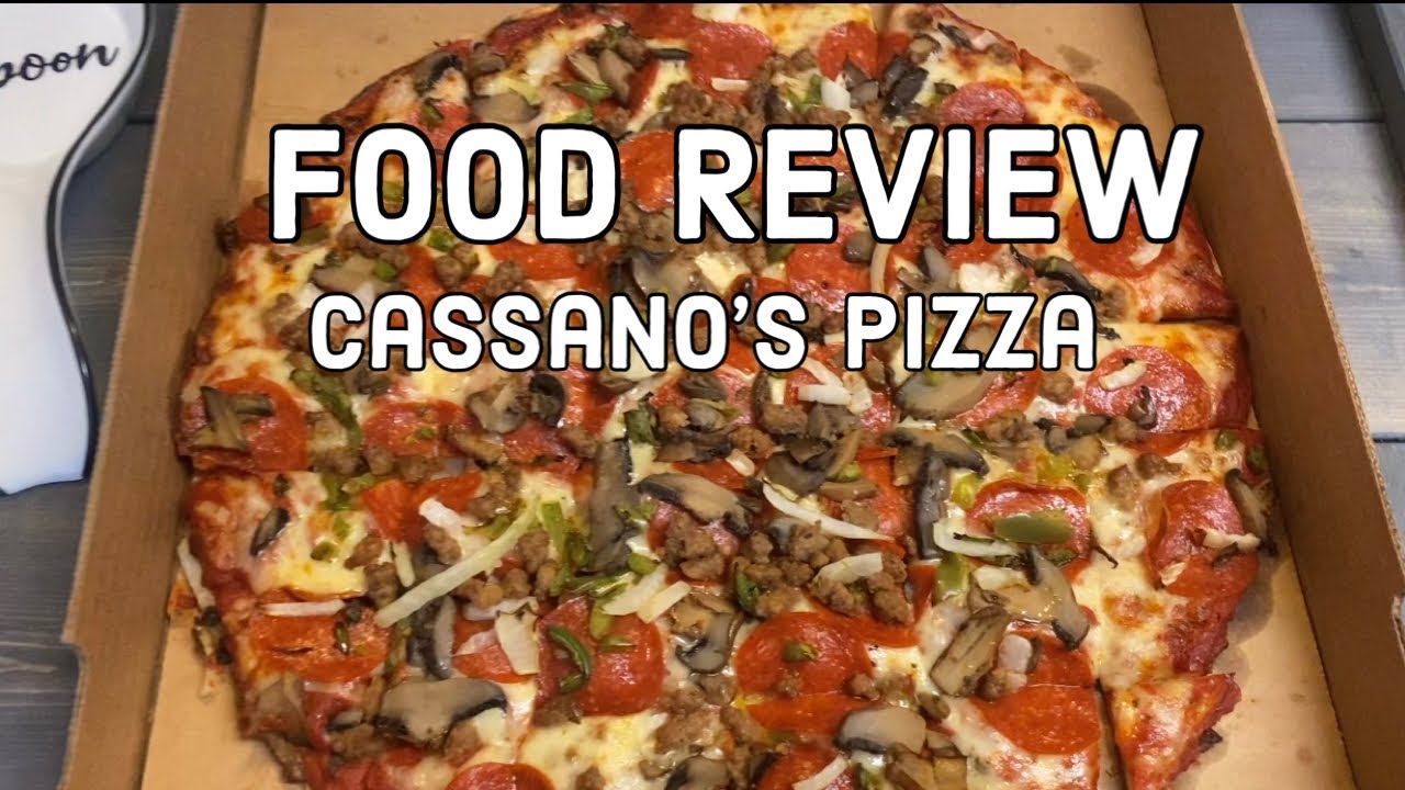Food Review : Cassano’s Pizza! 🍕 - YouTube