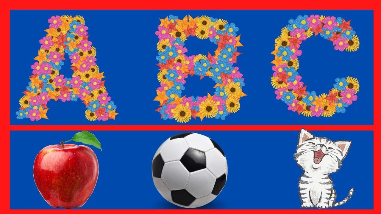 abcd,A for apple,Learn Alphabets with Live Examples,ABC Alphabet Song,अ ...