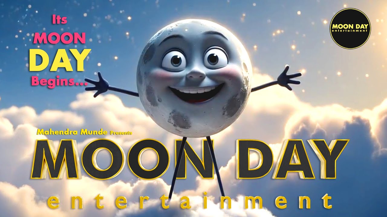 🌙 Moon day Magic | AI 3D Video | Entertainment..Day Begins #aivideo # ...