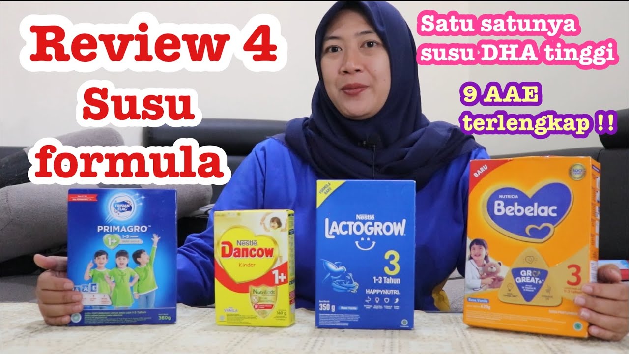 SUSU FORMULA DENGAN KANDUNGAN DHA TINGGI !! DUKUNG TUMBUH KEMBANG ANAK ...