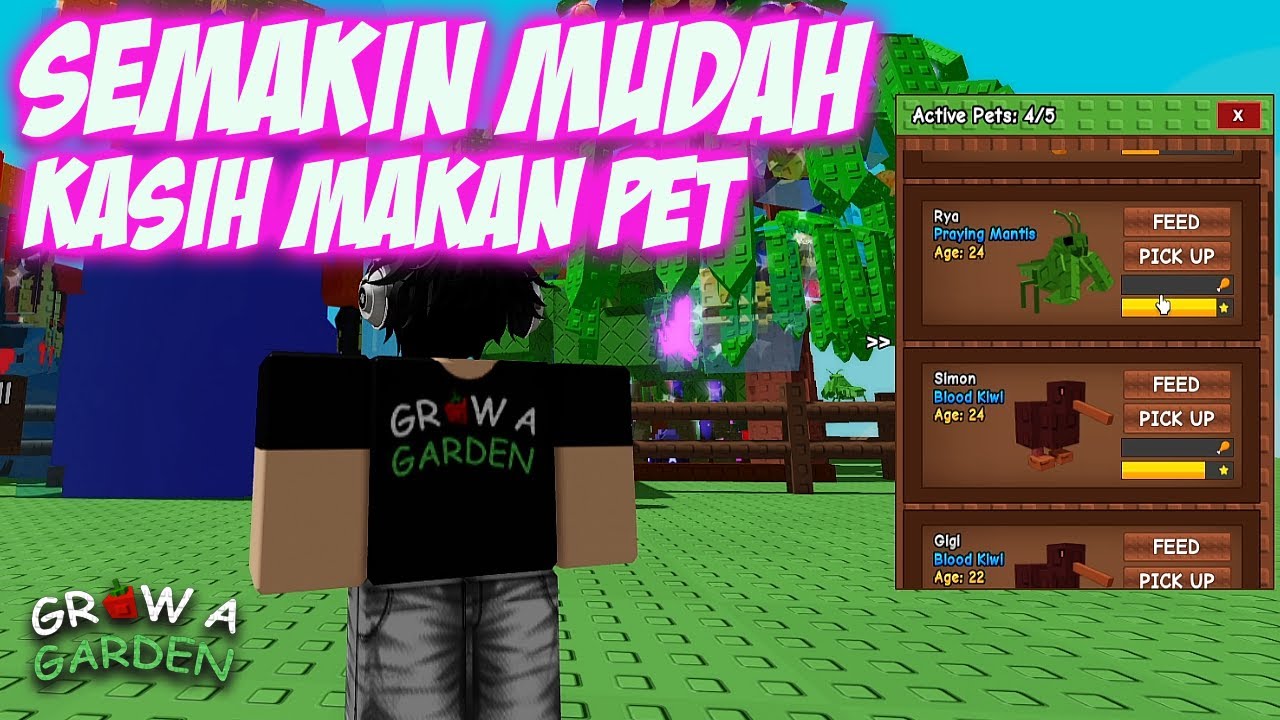 PETUNJUK JANDEL SEMAKIN JELAS - GROW A GARDEN ROBLOX - YouTube