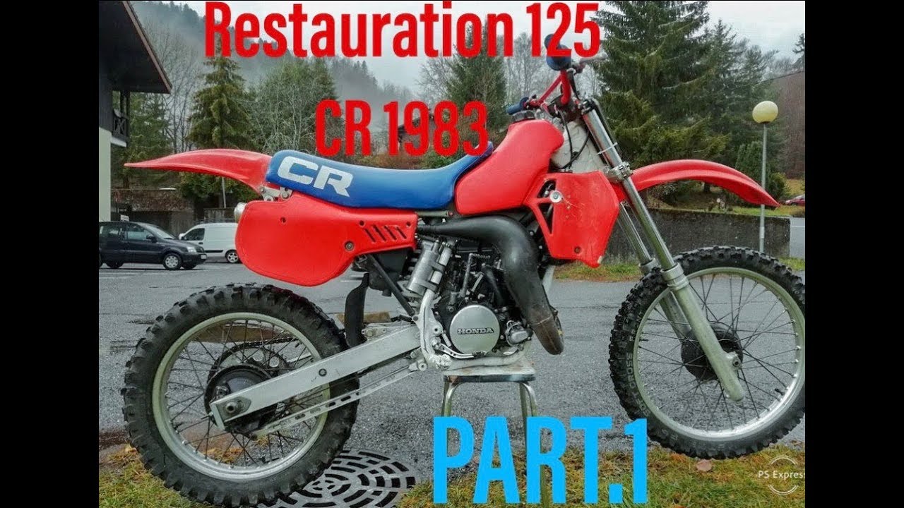 Le début de la restauration de ma NOUVELLE MOTO ! |125 CR 1983| - YouTube