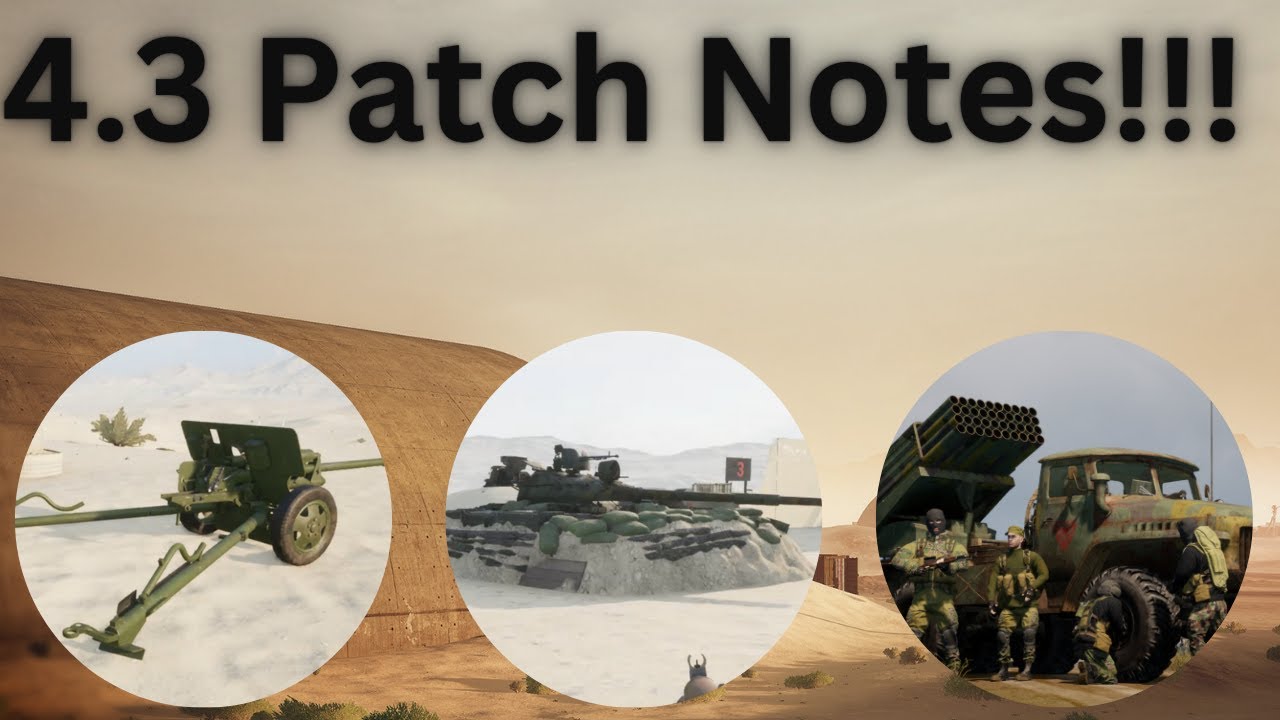 Squad 4.3 Patch Notes ( And MORE!!!) | Squad News and Updates - YouTube