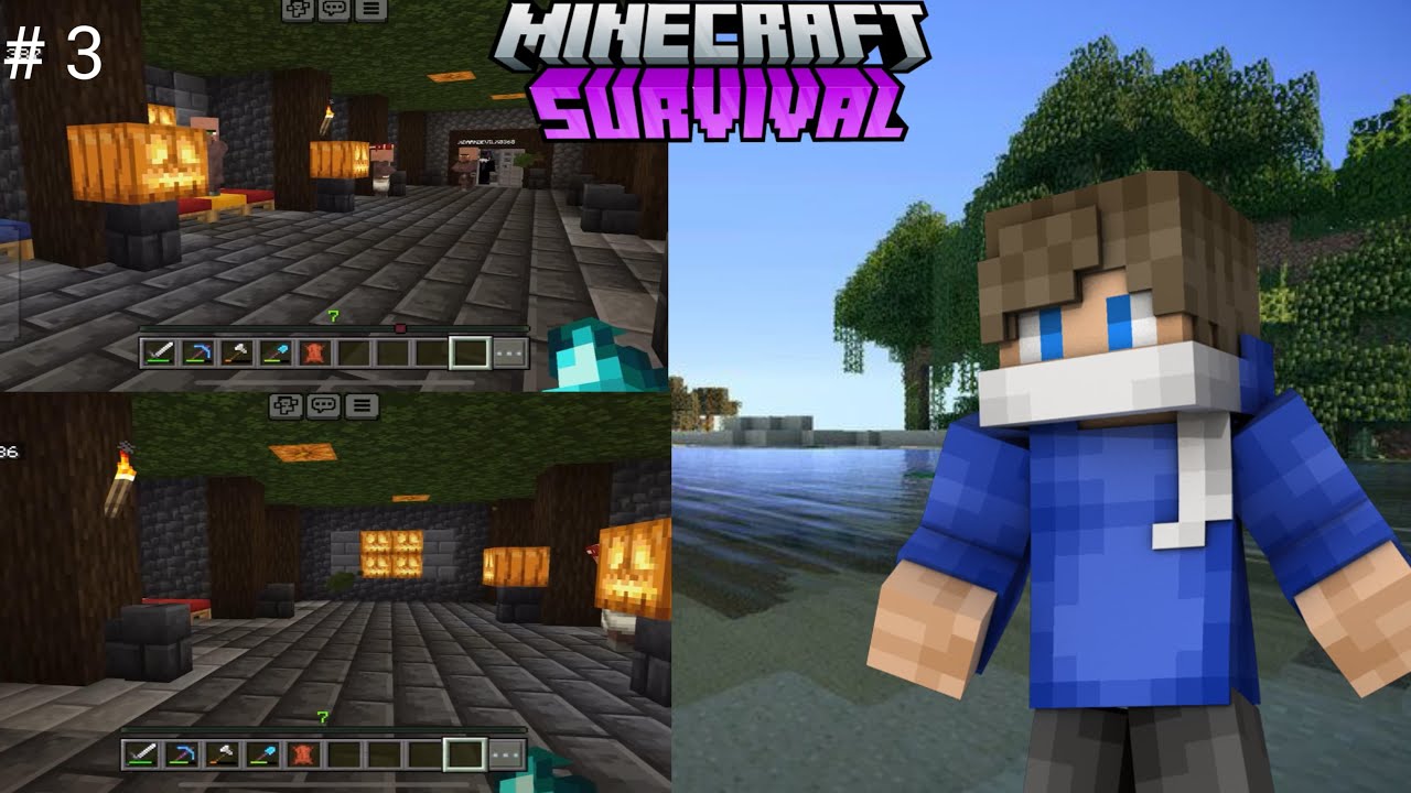 MINECRAFT SURVIVAL VILLAGER BREEDING FORM - YouTube