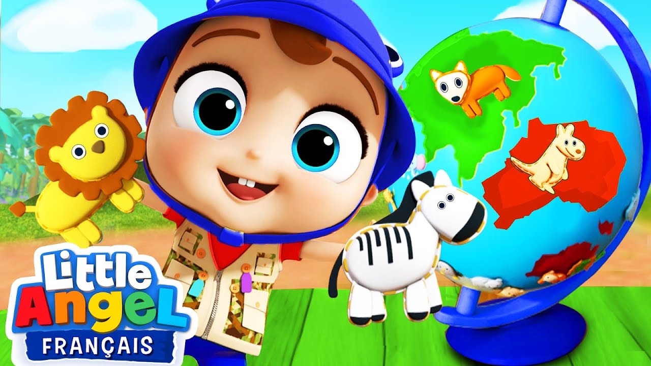 L'habitat des animaux | Comptines avec Bébé Louis | Little Angel ...