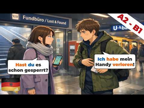 Deutsch Dialogen (A2-B1) | Deutsch lernen durch Hören | Alltag Deutsch mit Geschichten