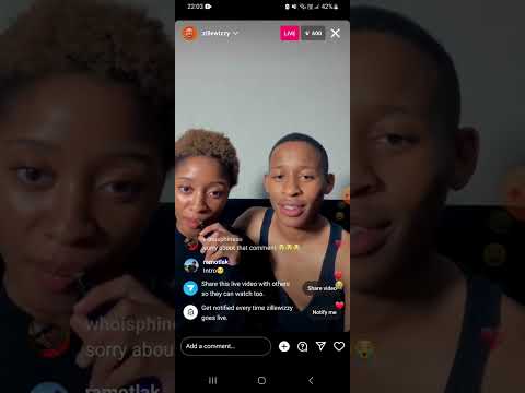 Zille Wizzy live with his girlfriend - YouTube