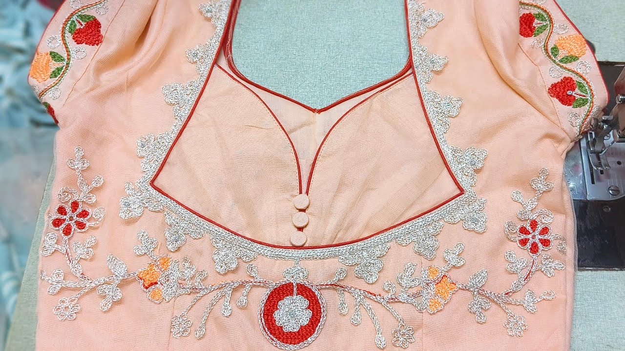 Howto s style blouse ka Gala ka design new design 2023 video - YouTube