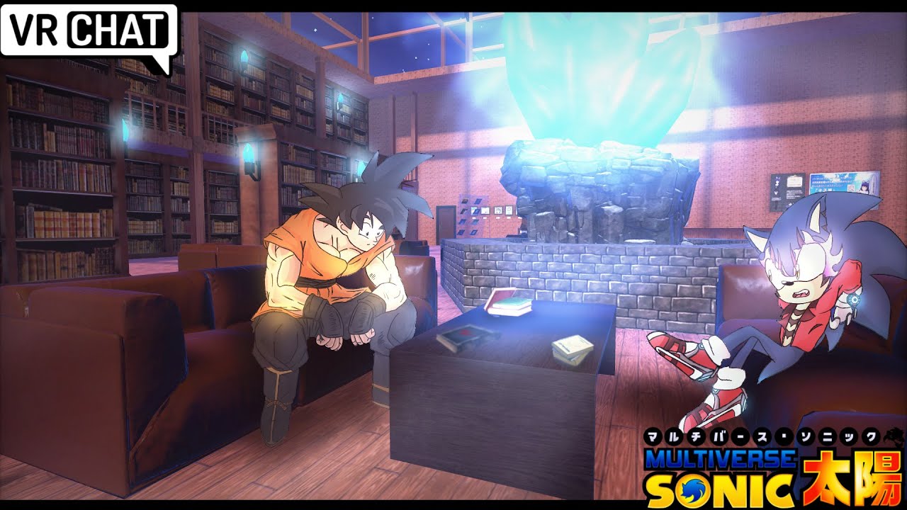 Multiverse Sonic And Goku Visit The Multiversal Library [VRChat] - YouTube