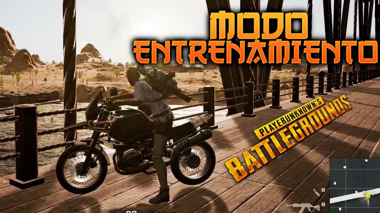 ¡ASÍ ES EL MODO ENTRENAMIENTO DE PUBG PC! PROBANDO LA NUEVA ...