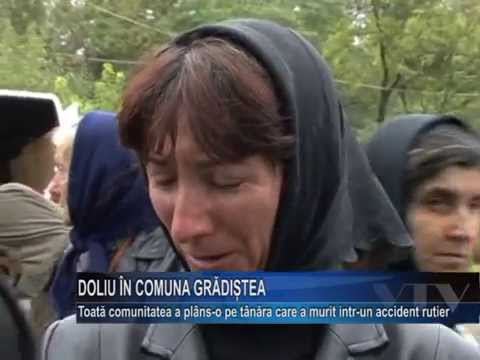 Doliu in comuna Gradistea - YouTube