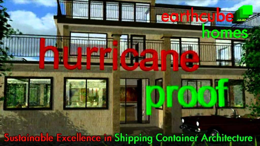 EARTHCUBE TAMARANUI - SHIPPING CONTAINER HOME - YouTube